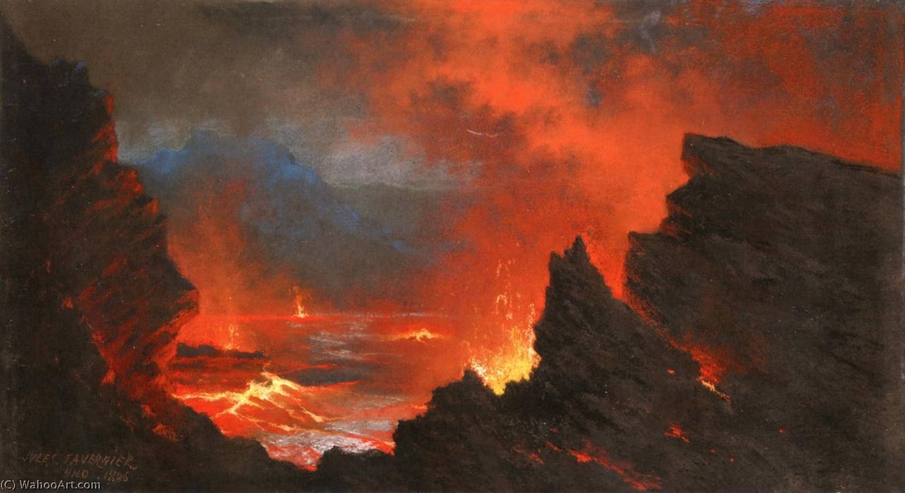 Stampe Di Qualità Del Museo Hilo (noto anche come vulcano hawaiano ...